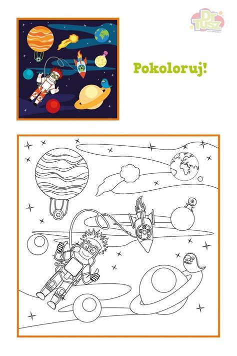 Kosmiczna Kolorowanka