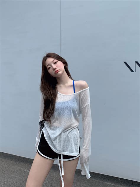 빈스제이 할리 시스루 나시 세트