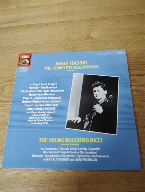 Yahooオークション Lpjosef Hassid Ruggiero Riccithe Complete Ha
