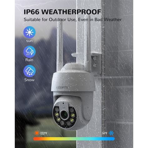 Ptz Ip Outdoor Wlan Camera Deatti 2k Ip Outdoor Wlan Surveillance