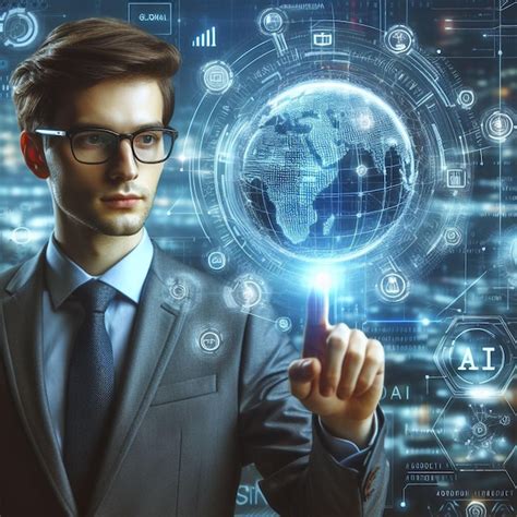 Business People Digital Technology Image Premium Ai Generated Image