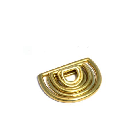 Solid Brass Dee Rings For Leather Craft Identityleathercraft