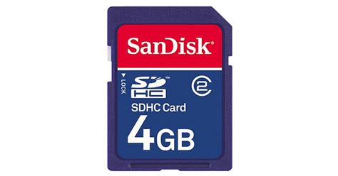 Sandisk Sdhc Sdxc 4 Gb Class 2 Sdsdb 004g A11 Solotodocl