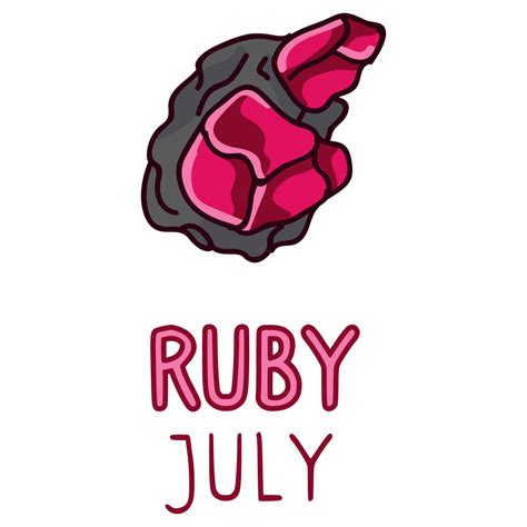 July Birthstone Color And Meaning Ruby Color Meanings