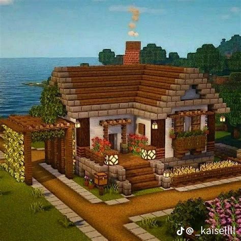 🌍 Minecraft Ideas And Inspiration Homebuildings Minecraft Cottage