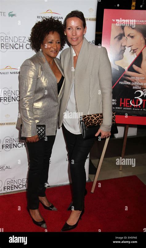 New York Usa 6th Mar 2015 Comedian Wanda Sykes And Her Wife Alex
