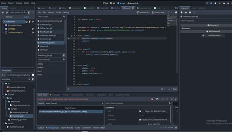 Invalid Get Index Please Help Help Godot Forum