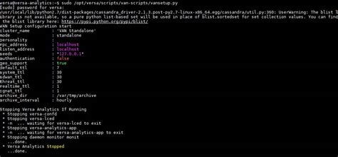How To Configure Versa Analytics Versa Support