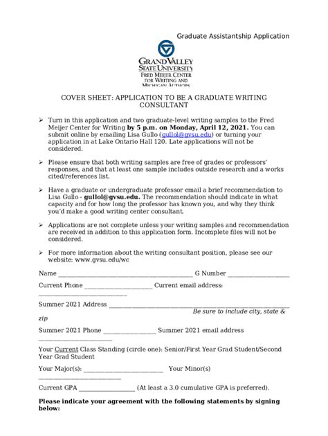 Fill IoApplication For GraduateFill Free Application For Graduate