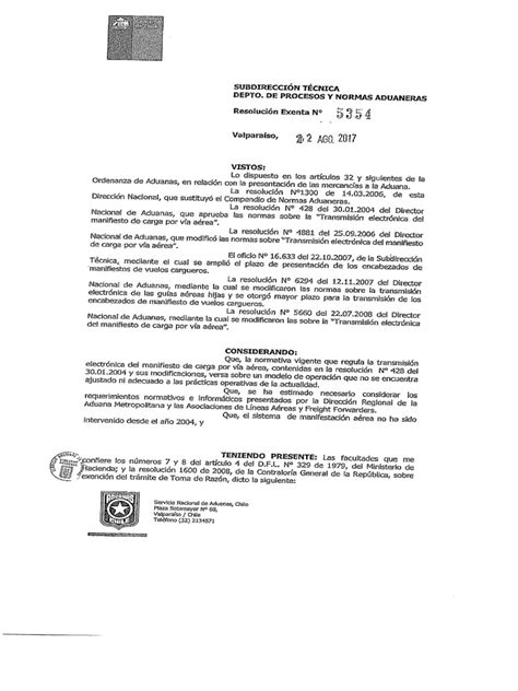 Resolucion 5354 Pdf