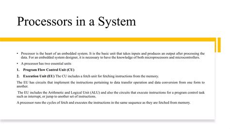 Introduction To Embedded System Presentation Pptx Computing Technology And Computing