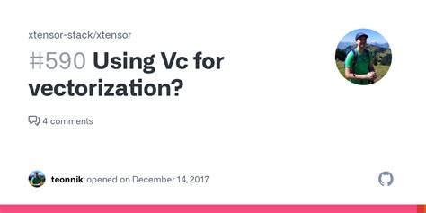 using vc for vectorization · issue 590 · xtensor stack xtensor · github