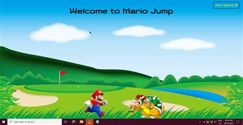 Github Pranshu7800mario Jump Html Css Javascript I Created A Web Browser Game Using Css