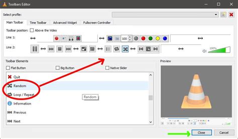 Vlc Media Player Vlc How To Shuffle Playlist The Button Is Not There Super User