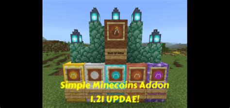 Minecoins Simple Coins Minecraft Addon