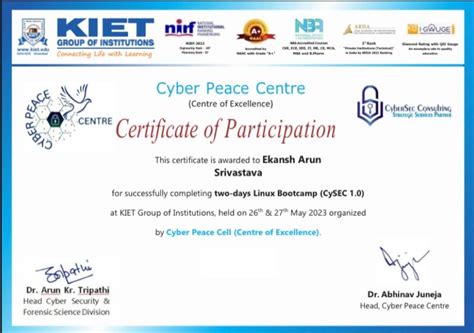 Ekansh Srivastava On Linkedin Linuxbootcamp Certification Opensource