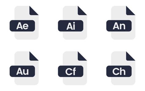 File Format Icon Pack Color Fill 140 Svg Icons