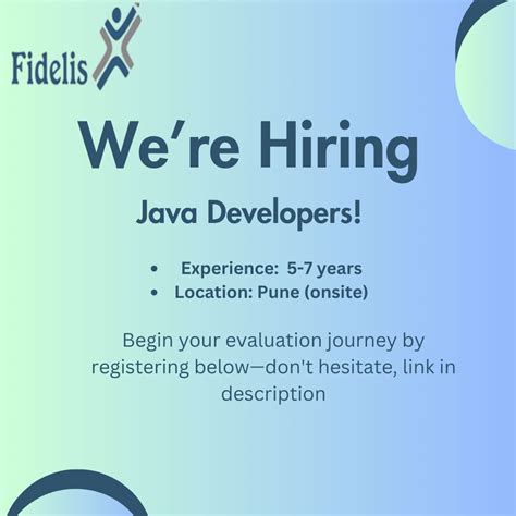 🌟 Join Our Team Were Hiring Java Developers 🌟 🔗 Please Use The Link