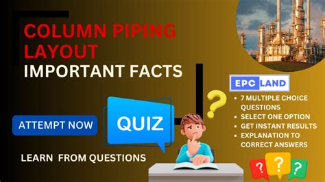 Important Facts Quiz 19 On Column Piping Layout II 7 MCQs With