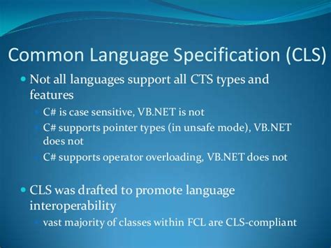 Specification Of C Language Programming Language