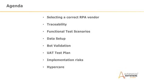 Testing Strategy For Rpa Implementation Pdf