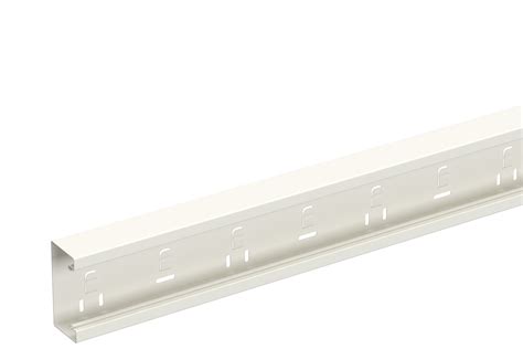 Trunking Base Steel 110 52 2 5m R9010 Wibe Group