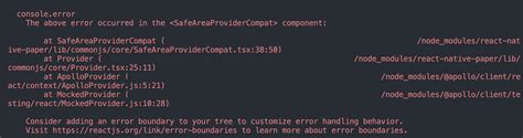Jest Error Issue 3520 Callstack React Native Paper GitHub