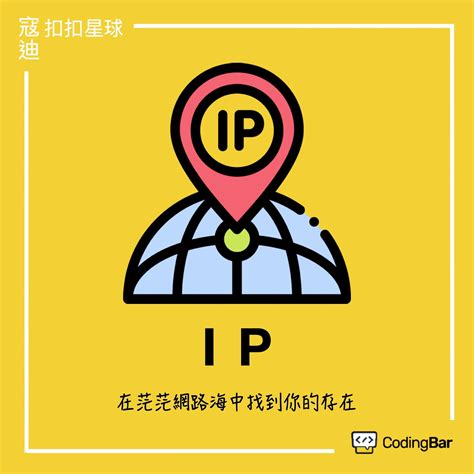 codingbar ip 扣扣星球大辭典 網際網路協定地址（英語：internet