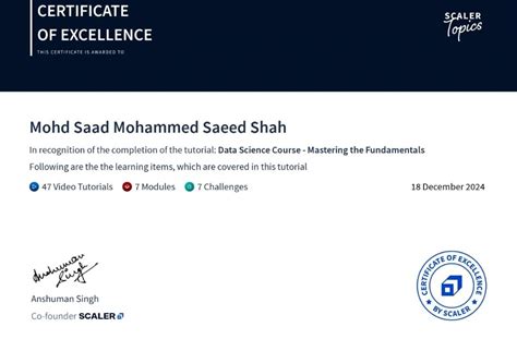 Saad Shah On Linkedin Datascience Learningjourney Scalaracademy