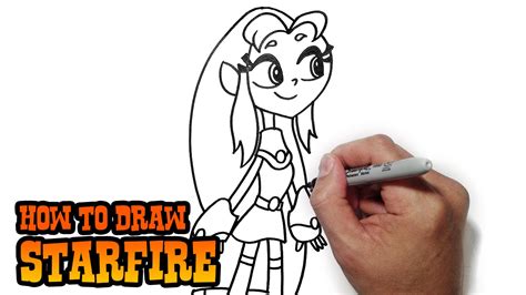 How To Draw Starfire