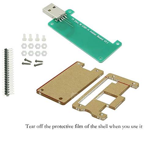 Treedix Compatible With Raspberry Pi Zerow Usb Adapter Board Usb Badu