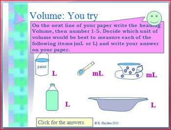 Measuring With The Metric System PowerPoint Lesson By Give Them Wings