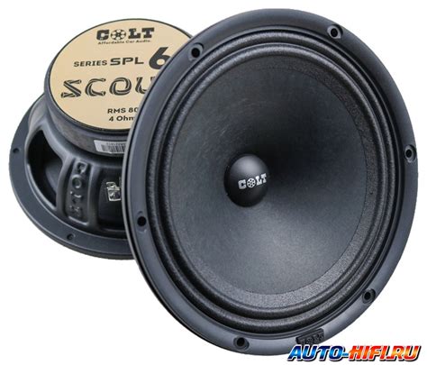 Среднечастотная акустика Colt Scout 6 Spl Характеристики Colt Scout 6