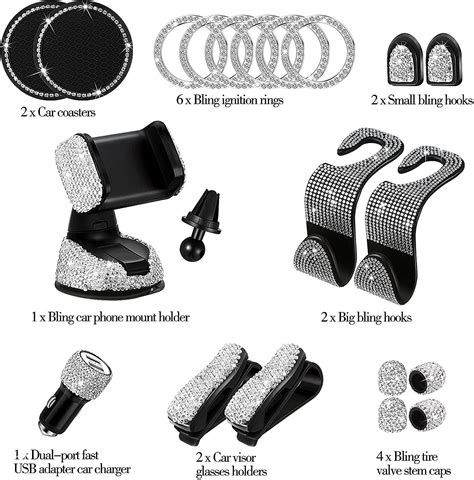 Pcs Auto Bling Set Lanviny Fresh Online Fashion For Women Men