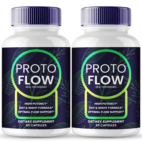 Proto Flow Capsules Protoflow Supplement Prostate Support Pills
