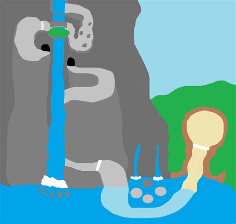 Drawing Mario Kart Concept Map Shroom Falls By Thenightcapking On Deviantart