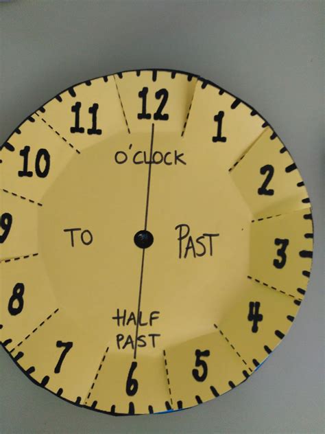 ENGLISH 3rd Grade CLOCK ACTIVITY HOMEWORK