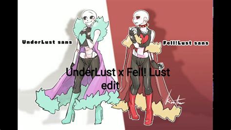 ×underlust Sans X Felllust Sans Edit× осторожно мигающие кадры