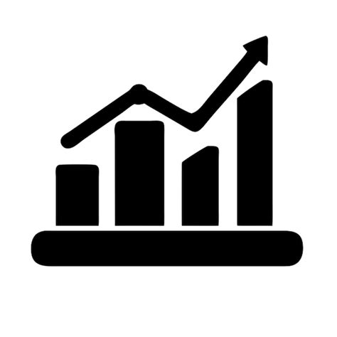 Chart Pictogram Premium Ai Generated Vector