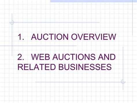 Reverse Auction Ppt