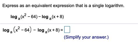 answered express as an equivalent expression… bartleby