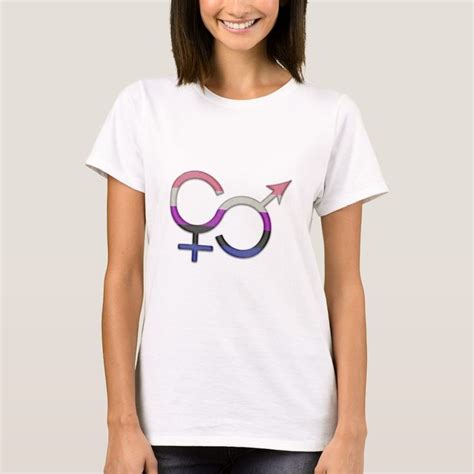 Gender Fluid Symbol T Shirt Celebrate Pride In Style