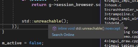 Bug Namespace Std Has No Member Unreachable Issue 642