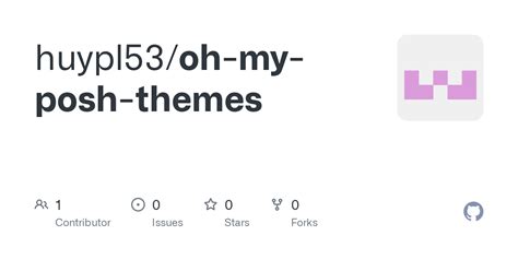 github huypl53 oh my posh themes