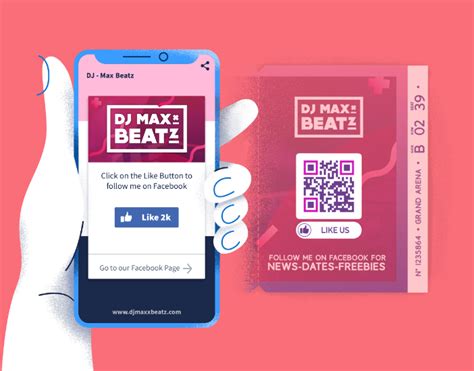 Facebook QR Code Increase Facebook Likes QR Code Generator