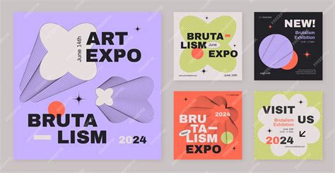 평평한 디자인의 잔인함 인스타그램 포스트 무료 벡터