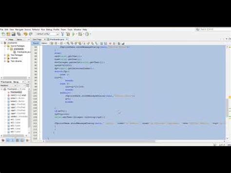 Validación de Campos vacíos Objetos Java Netbeans YouTube