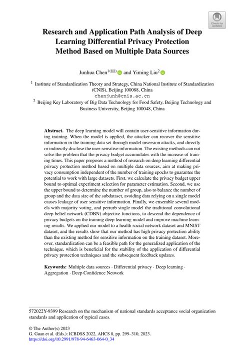 Pdf Research And Application Path Analysis Of Deep Learning