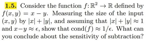 Solved Consider The Function F R R Defined By Chegg