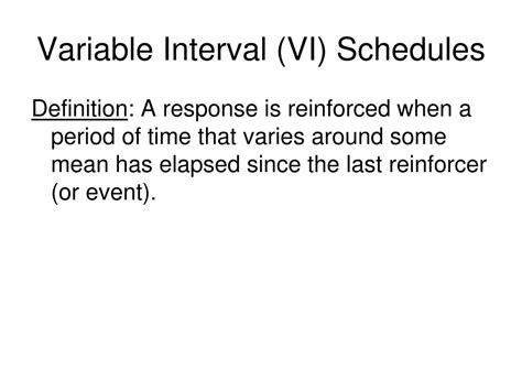 PPT Introduction To Schedules Of Reinforcement PowerPoint Presentation ID